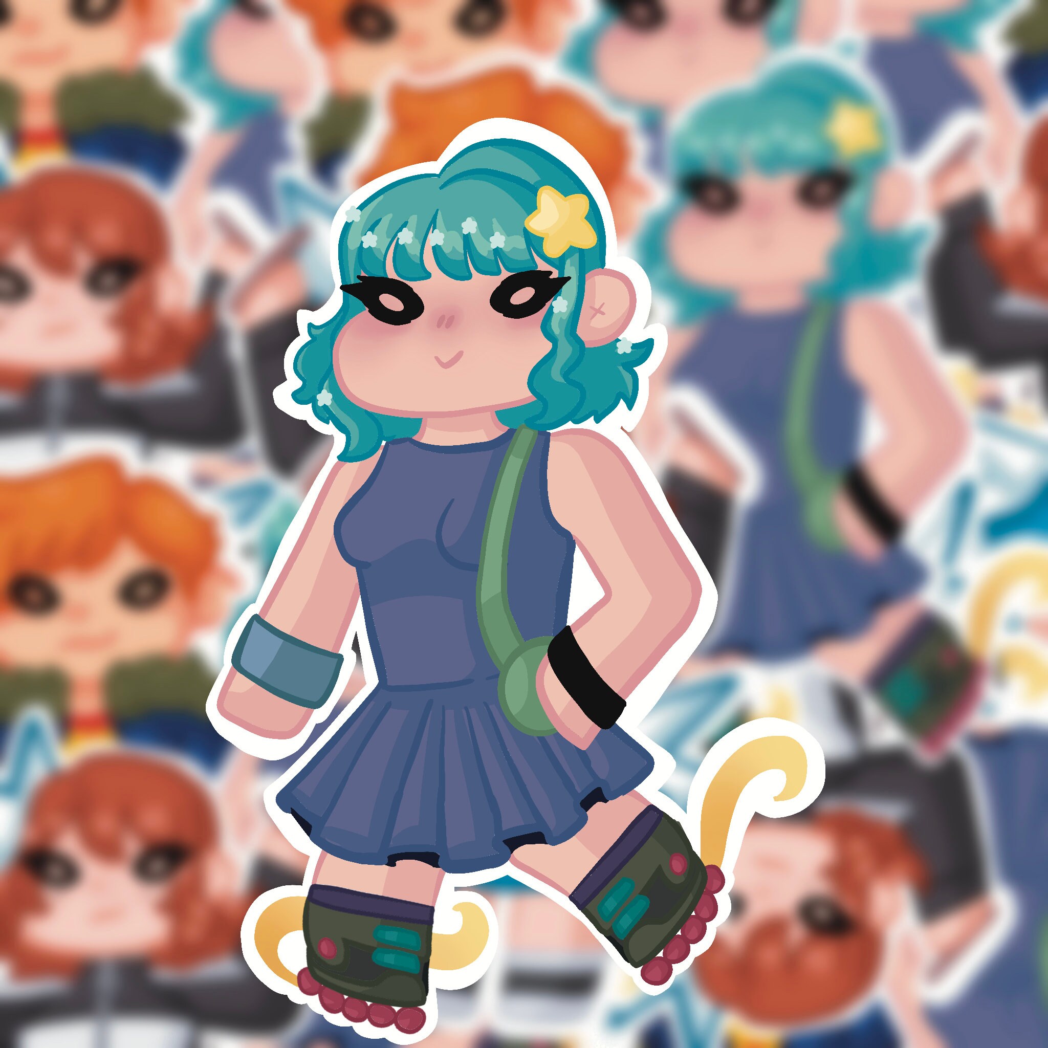 Scott Pilgrim Vs the World - Cute Waterproof Stickers - Etsy