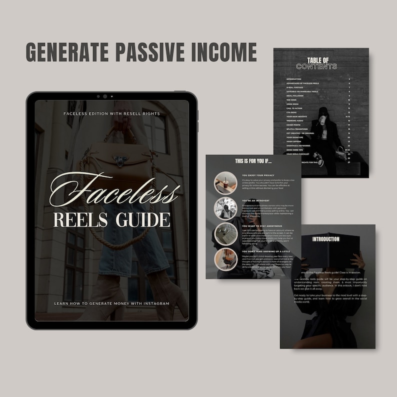 Guide to Instagram Reels, Guide With PLR Marketing Strategies for ...