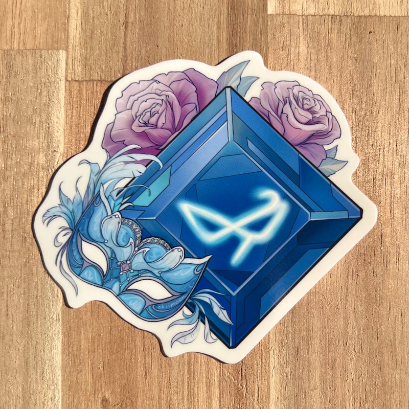 Blue Mage Decal - Etsy