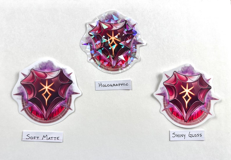 FFXIV Dark Knight Waterproof Vinyl Sticker | Final Fantasy 14 DRK Job ...