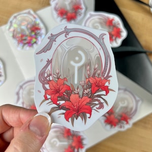 FFXIV White Mage Waterproof Vinyl Sticker | Final Fantasy 14 WHM Job ...