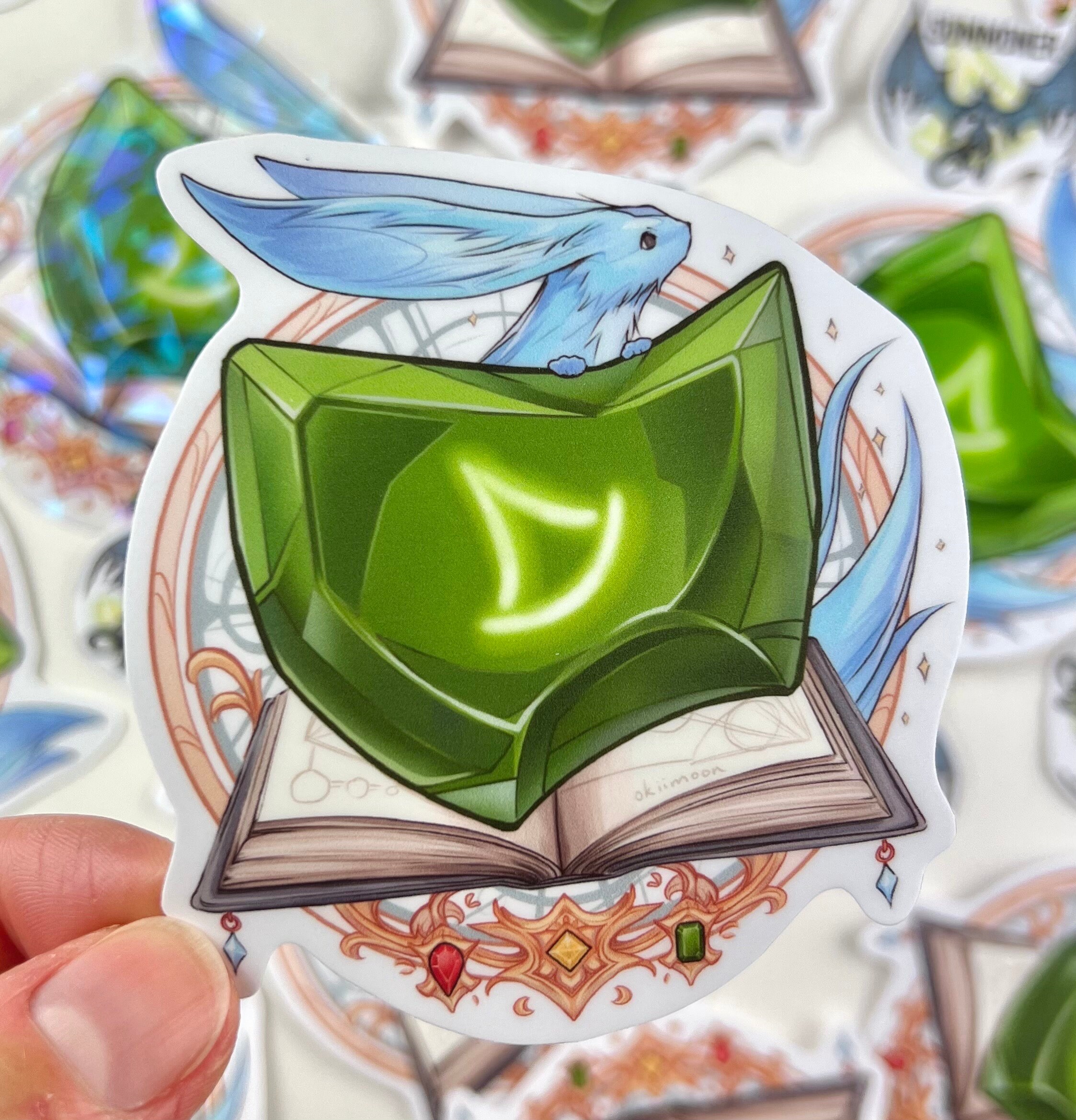 FFXIV Summoner Waterproof Vinyl Sticker Final Fantasy 14 SMN - Etsy