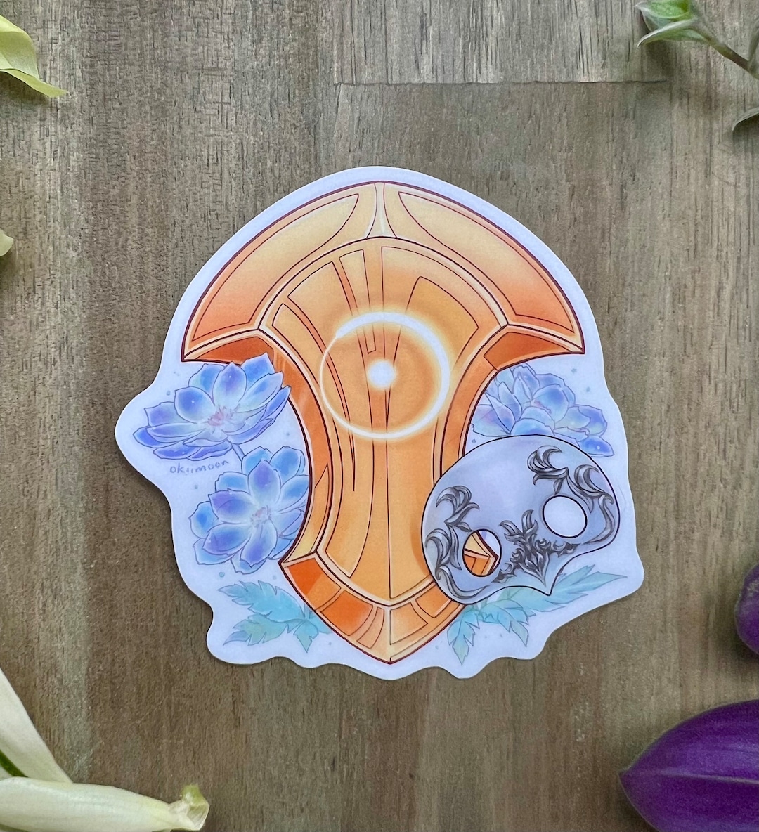 FFXIV Azem Crystal Waterproof Vinyl Sticker Final Fantasy 14 Ancient ...