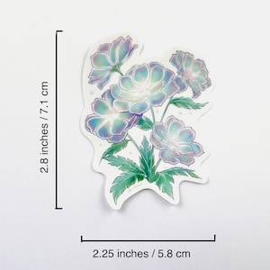 FFXIV Starbird and Elpis Flower Waterproof Vinyl Sticker Set | Final ...