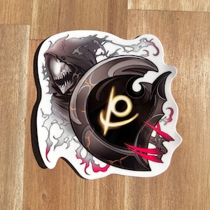 FFXIV Reaper Waterproof Vinyl Sticker | Final Fantasy 14 RPR Job Stone ...