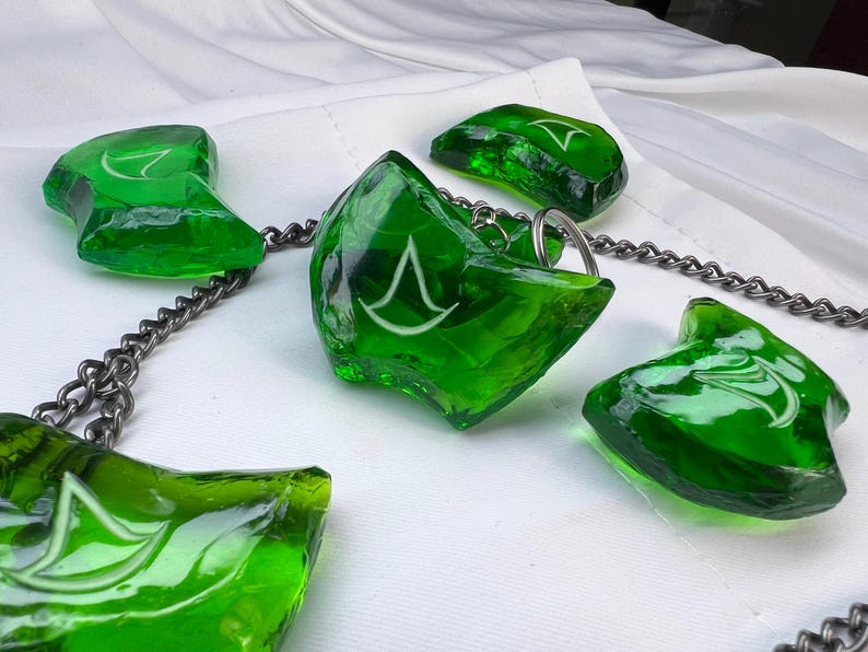 FFXIV Summoner Soul Crystal - Realistic Job Stone Keychain - Etsy