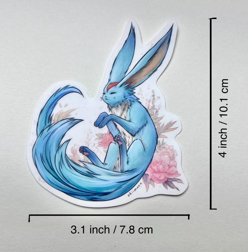 FFXIV Carbuncle Vinyl Pet Sticker | Final Fantasy 14 Minion - Etsy