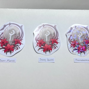 FFXIV White Mage Waterproof Vinyl Sticker | Final Fantasy 14 WHM Job ...