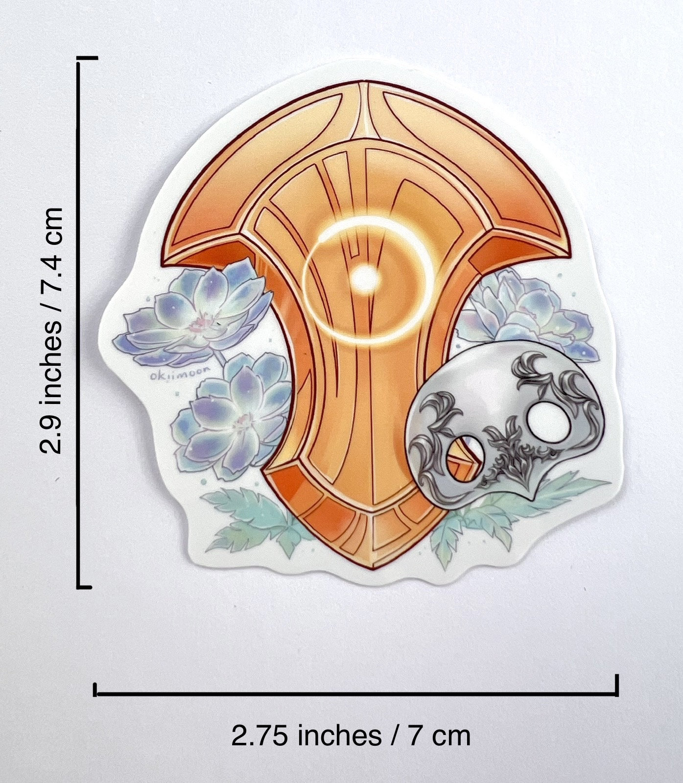 FFXIV Azem Crystal Waterproof Vinyl Sticker Final Fantasy 14 Ancient ...