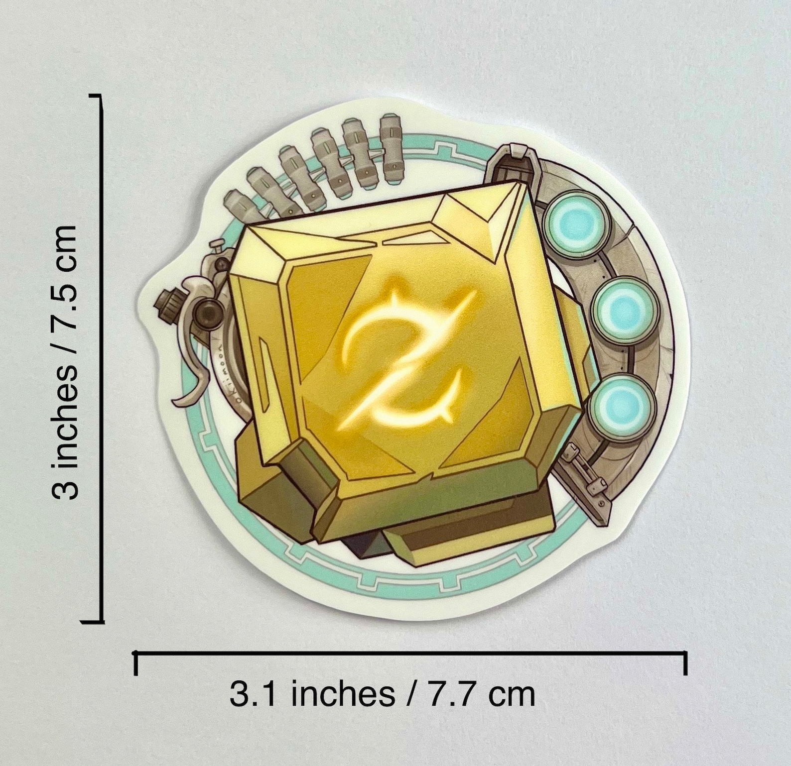 FFXIV Gunbreaker Waterproof Vinyl Sticker | Final Fantasy 14 GNB Job ...