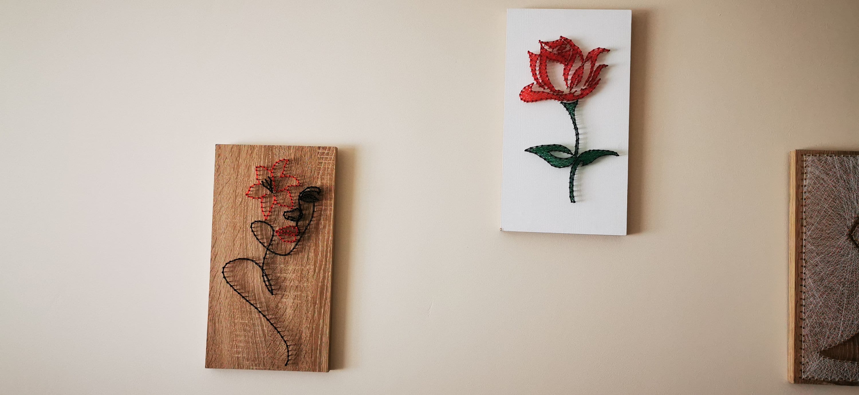 Women Line String Art Wall Hanging, Wall String Art Decor, Handmade ...