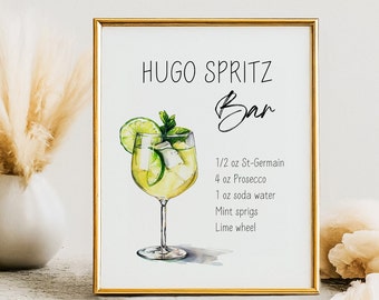 Espresso Martini Bar Sign Editable Espresso Martini Card Cocktail Sign ...