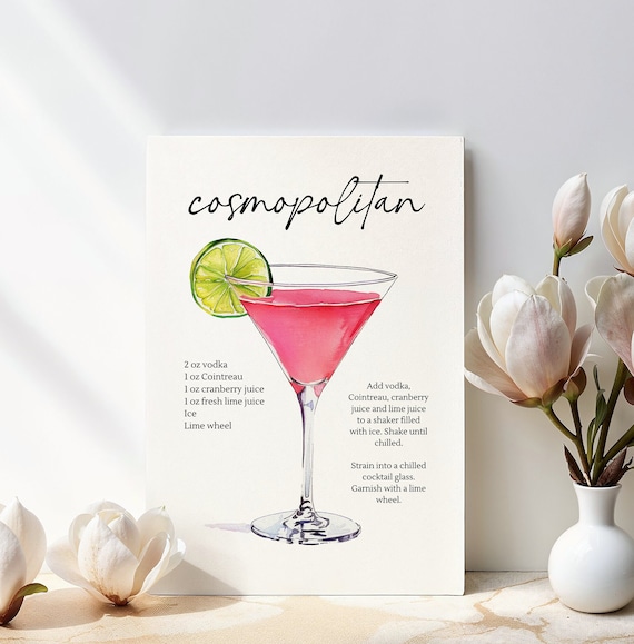 Cosmopolitan Drink Quotes