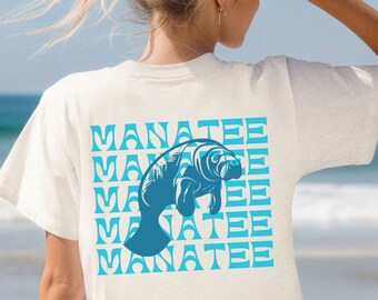 Manatee Shirt Respect the Locals Shirt Coconut Girl Shirt Save the ...