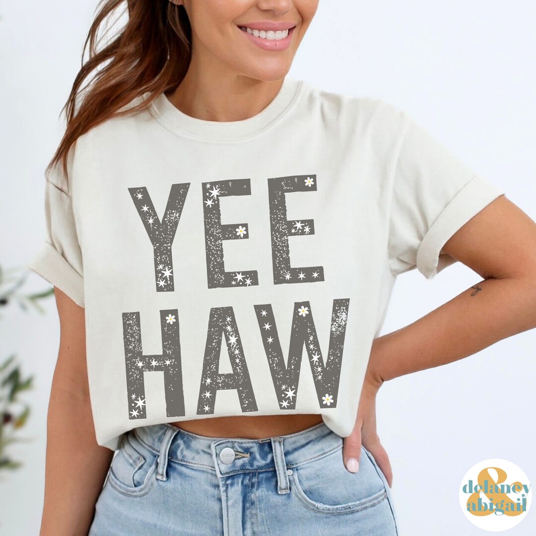 Yee Haw Shirt Howdy Shirt Cowgirl Shirt Western Cowgirl Shirt Vintage ...