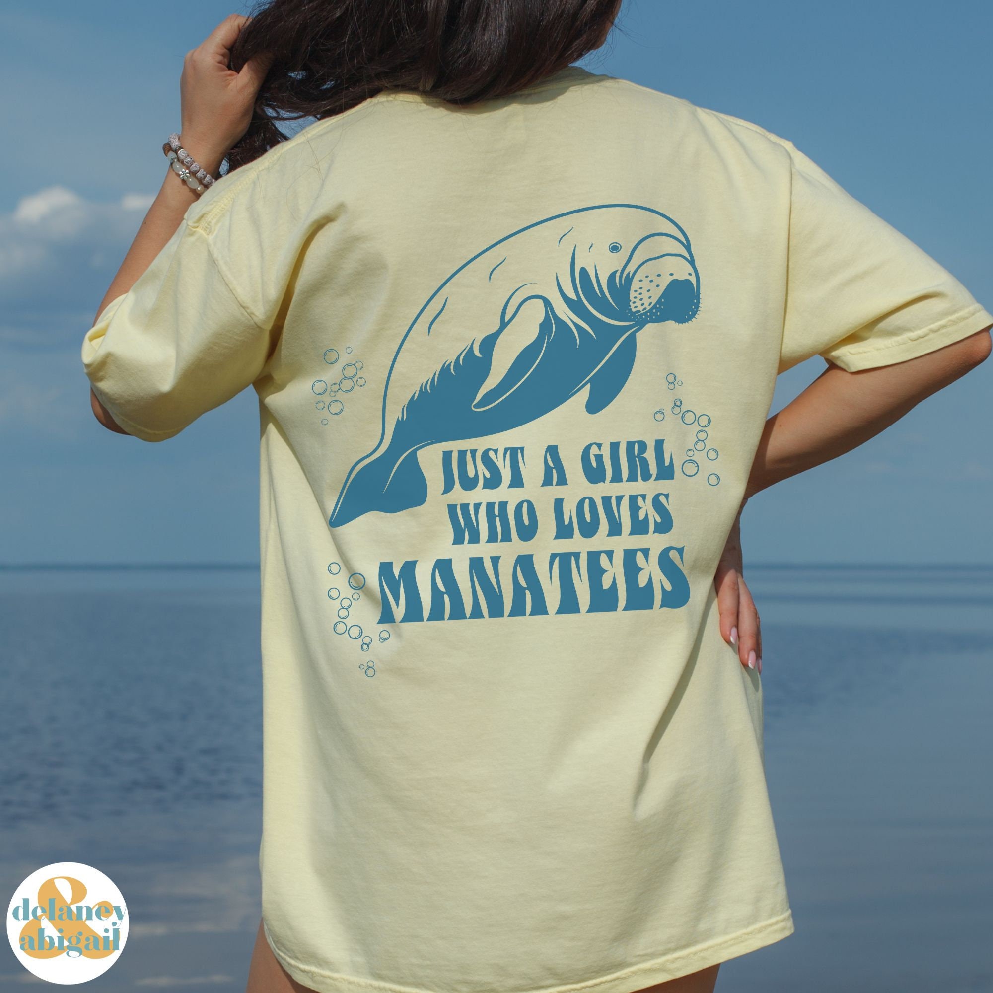 Manatee Shirt Coconut Girl Aesthetic Just A Girl Who Loves Manatees ...