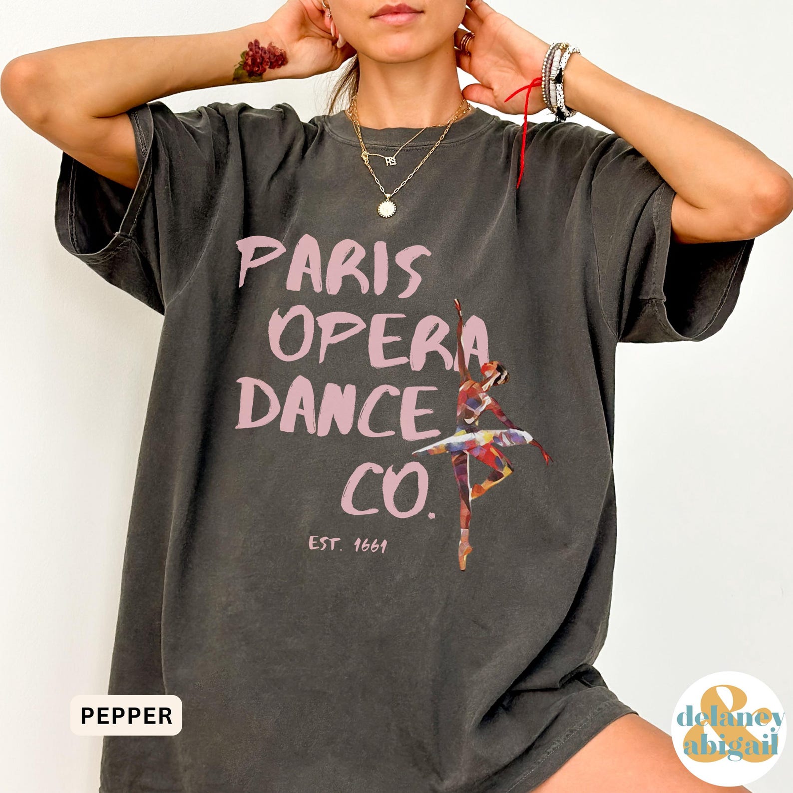 Paris Opera Ballet Shirt - Comfort Colors Dancer Tee - Etsy