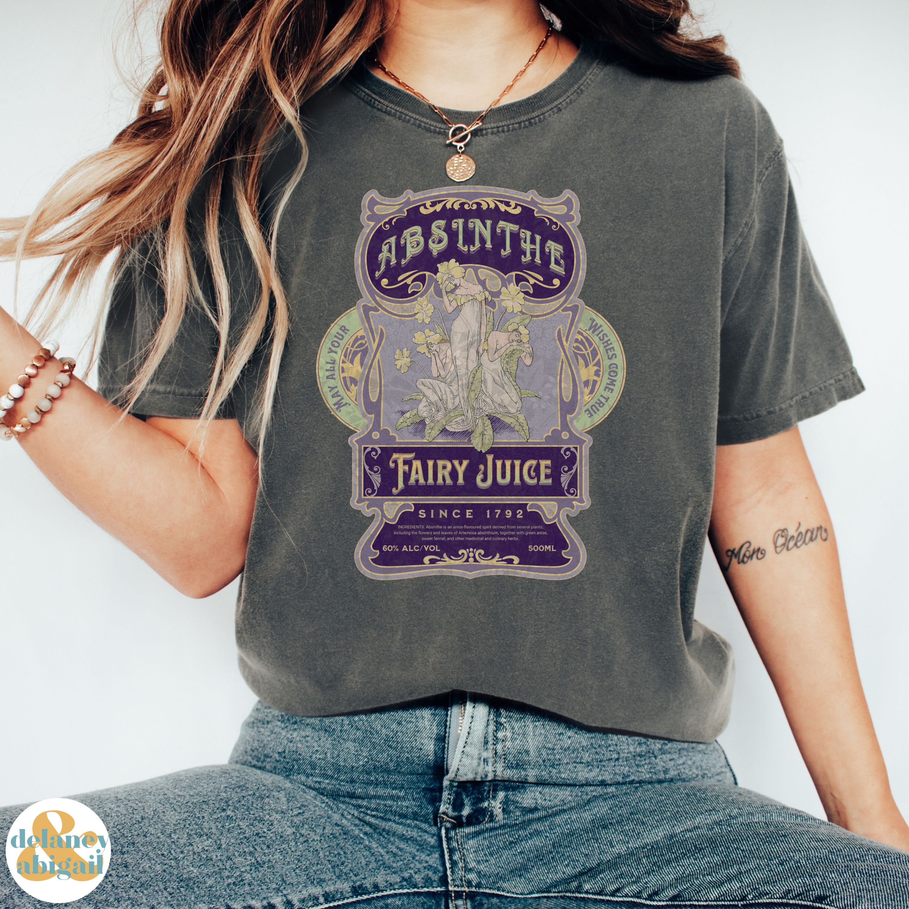 Fairycore Grunge T-shirt Whimsigoth Tee Witchy Boho T-shirt Cottagecore ...
