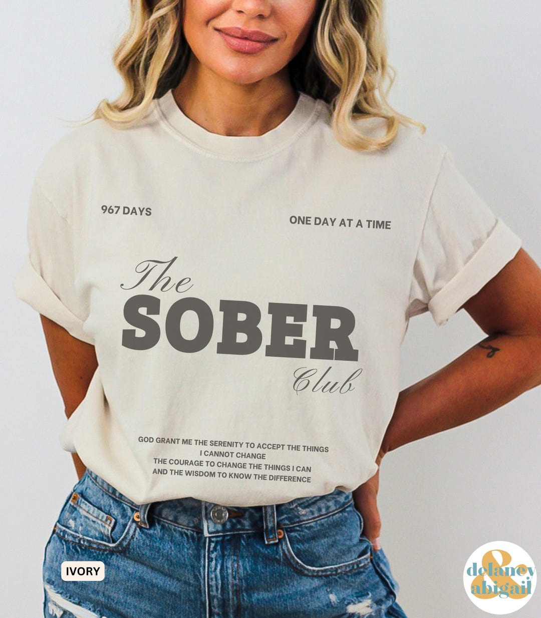 Custom Sober Birthday Shirt Soberversary Shirt Custom Sober Days Shirt ...