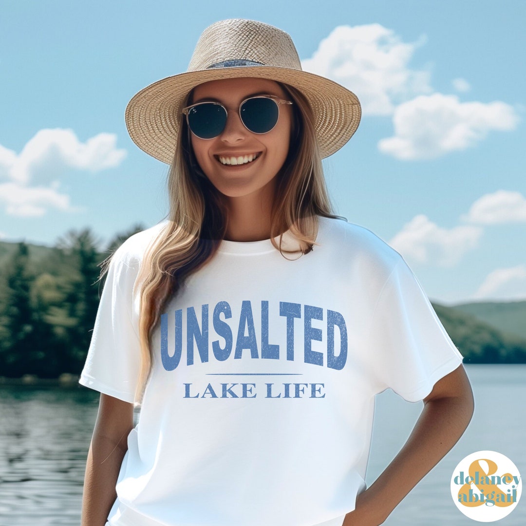 Unsalted Lake Life Shirt: Comfort Colors Unisex Tee - Etsy