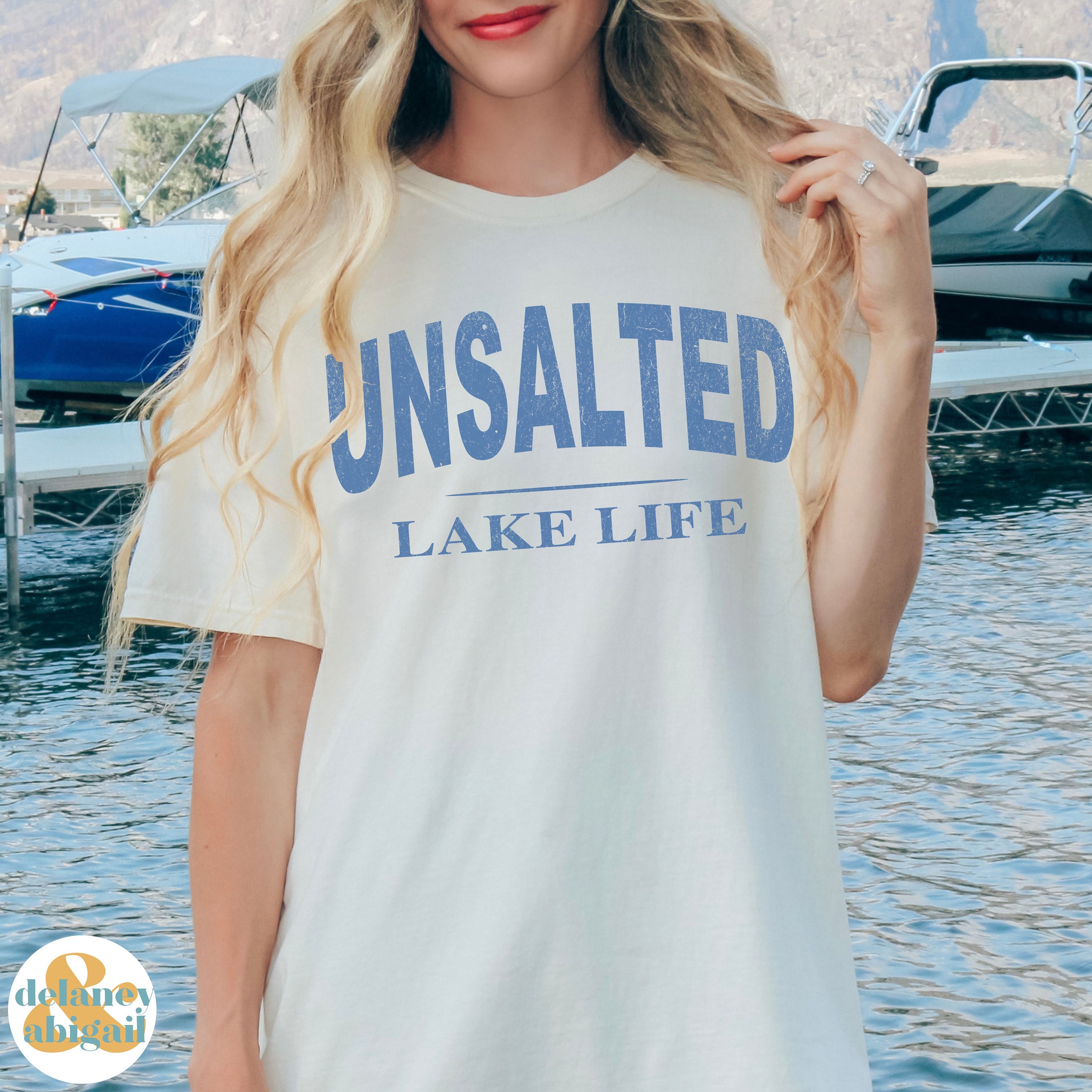 Unsalted Lake Life Shirt: Comfort Colors Unisex Tee - Etsy