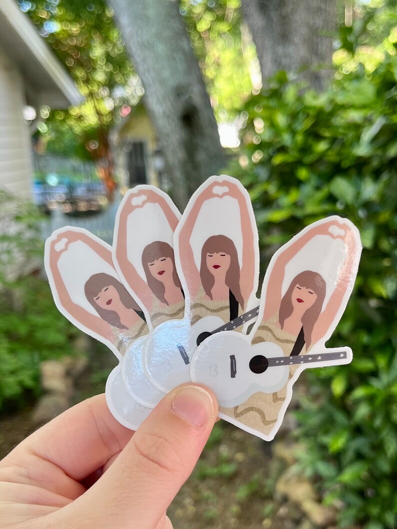 Taylor Swift Fearless Eras Tour Sticker | Waterproof Weatherproof Decal ...