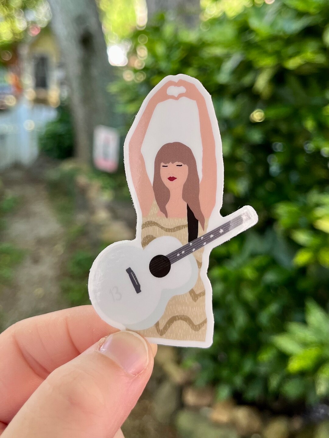 Taylor Swift Fearless Eras Tour Sticker | Waterproof Weatherproof Decal ...