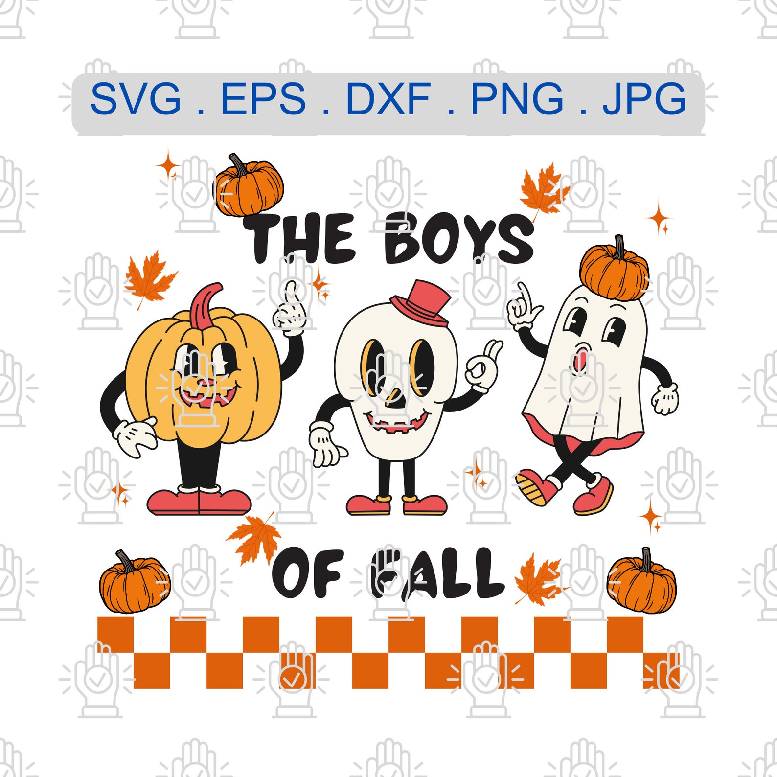 The Boys of Fall Png, the Boys of Fall Svg, Retro Fall Png, Retro Fall ...