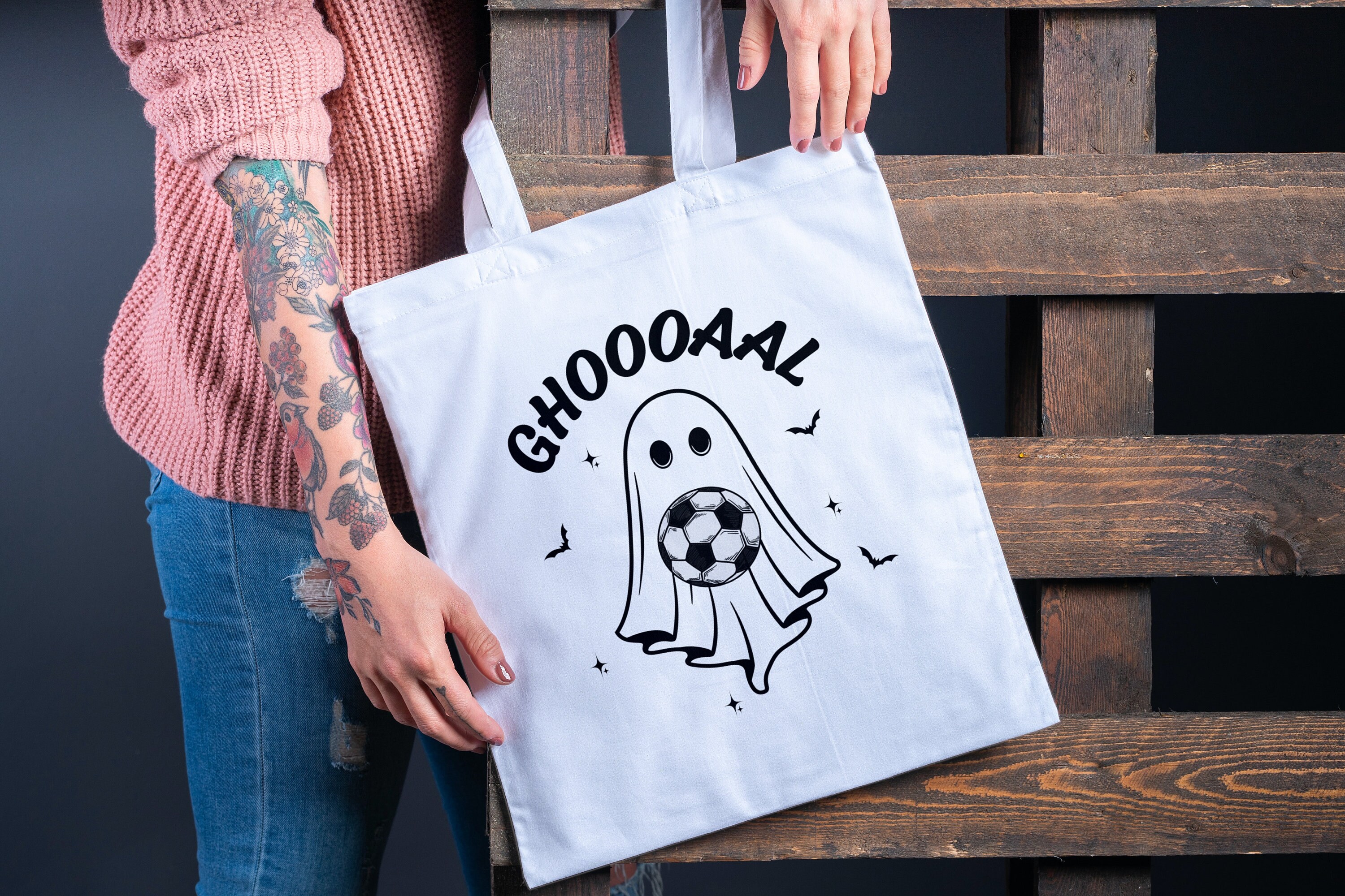 Soccer Ghost Svg, Cute Ghost Playing Soccer Png, Soccer Halloween Svg ...