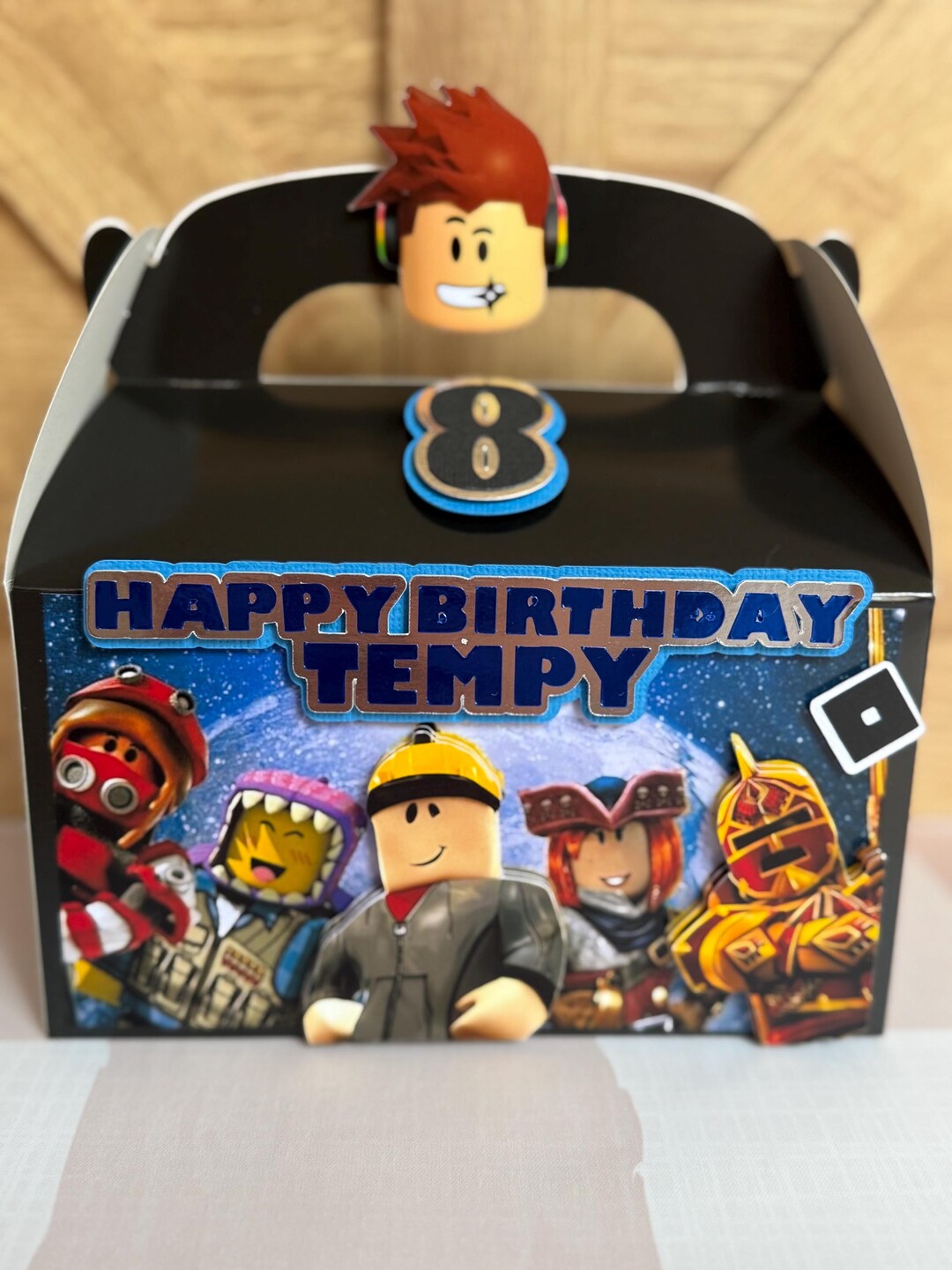 Handmade Roblox Party Favor Boxes - Etsy