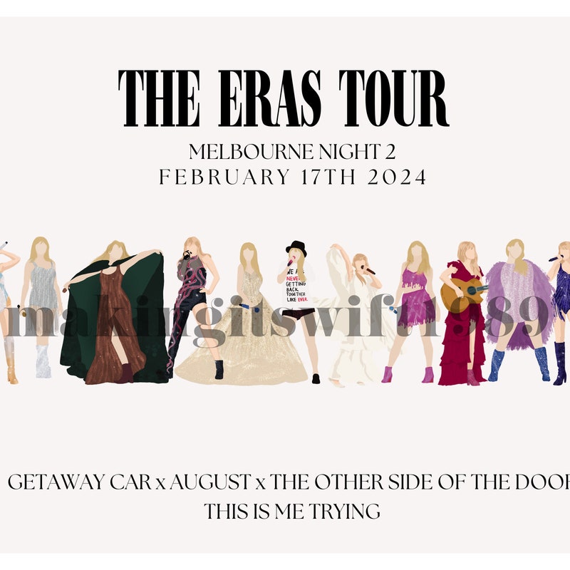 Eras Tour Costume - Etsy
