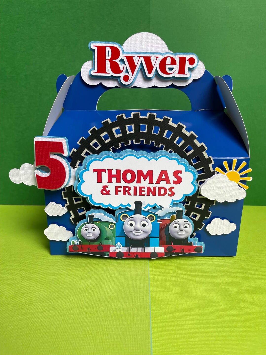 Thomas and Friends Party Favour Box X 10 - Etsy