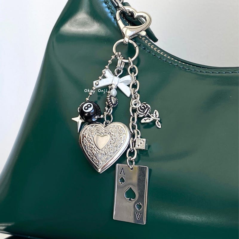 Ace of Cards Keychain - Etsy