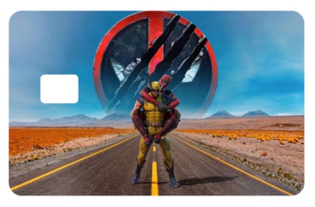 Deadpool&wolverine Debit Card Stickers - Etsy