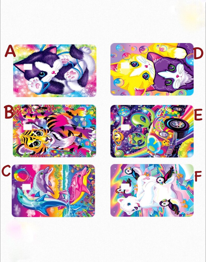 80s and 90s Inspired Aesthetic Debit Credit Card Stickers, 90s ...