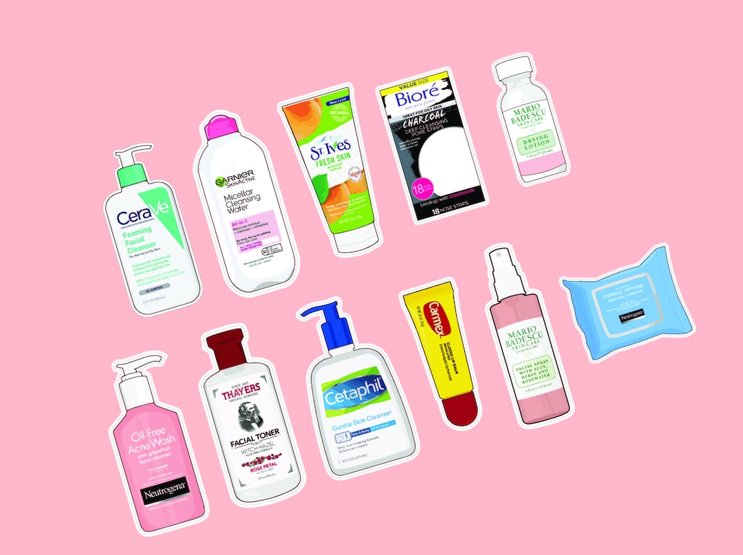 Skin Care Sticker Pack ~ Vinyl Stickers for Laptop Decals ...