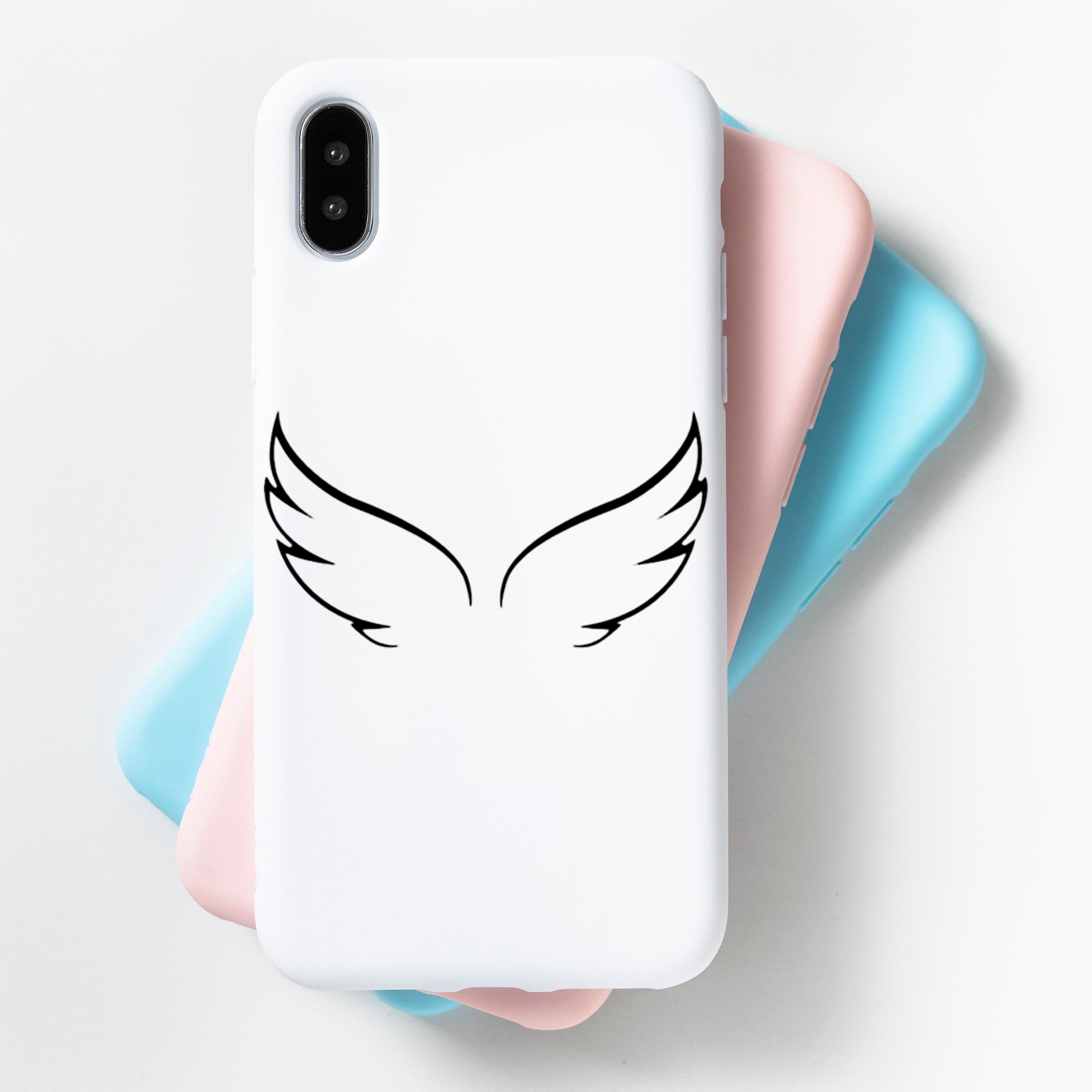 Digital Angel Wings SVG EPS and PNG Downloadable Files - Etsy Australia