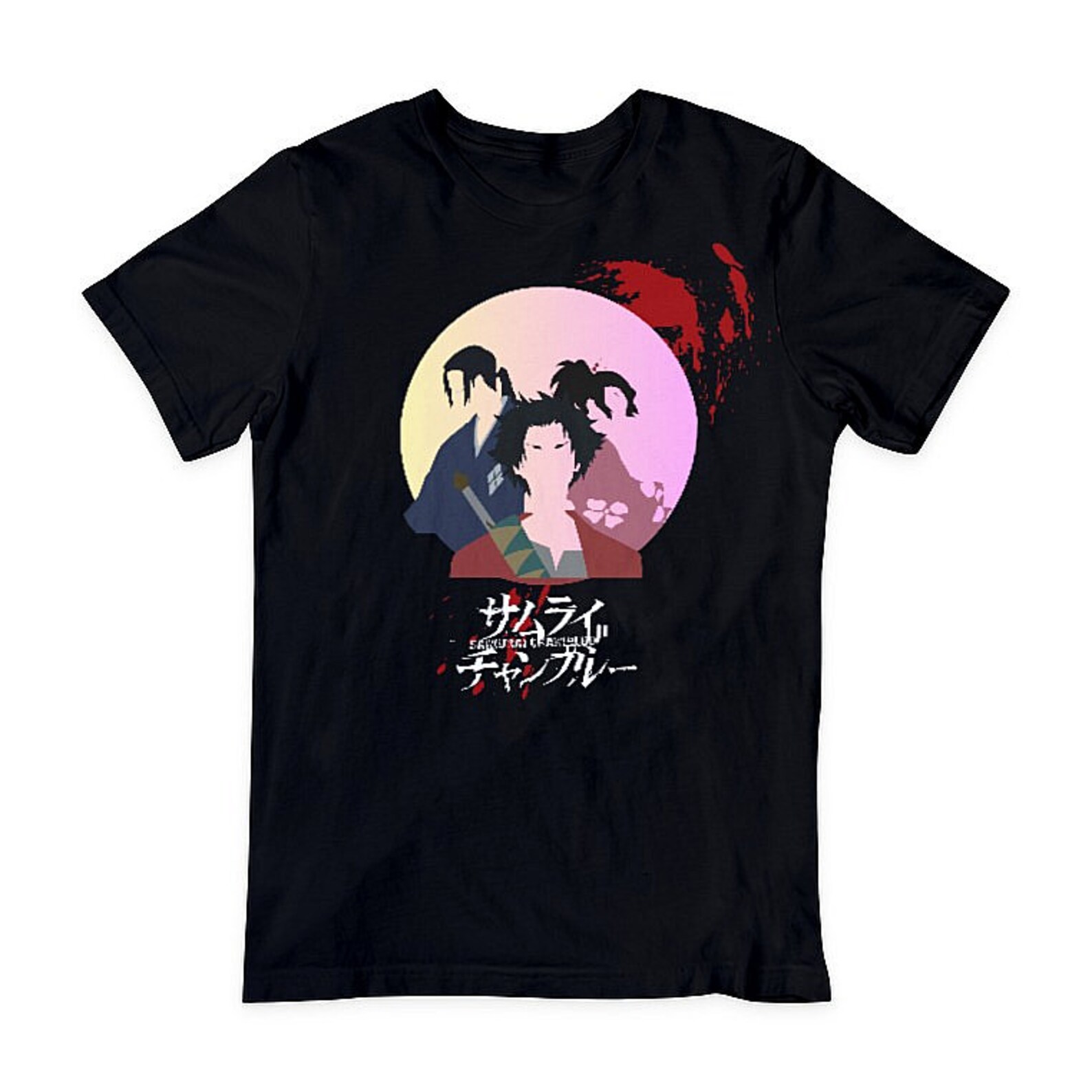 Anime Shirt Augmented Reality Samurai Champloo T-shirt Anime Lover ...