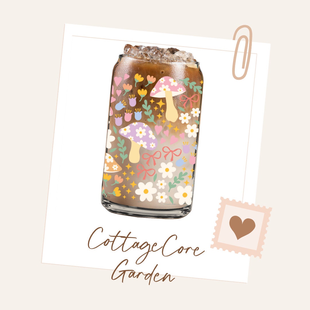 Cottage Core Garden Cottage Core Mushrooms Cute Drinkware 16oz Uv ...
