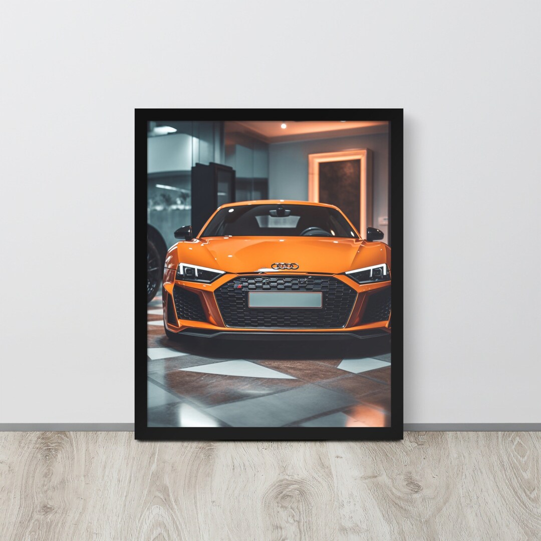 Audi R8 Digital Art Print, Instant Digital Download, Wall Decor Print ...