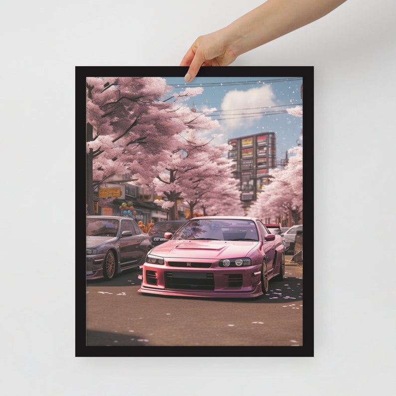 Nissan GTR R34 Skyline Digital Printable Art Design, Instant Digital ...