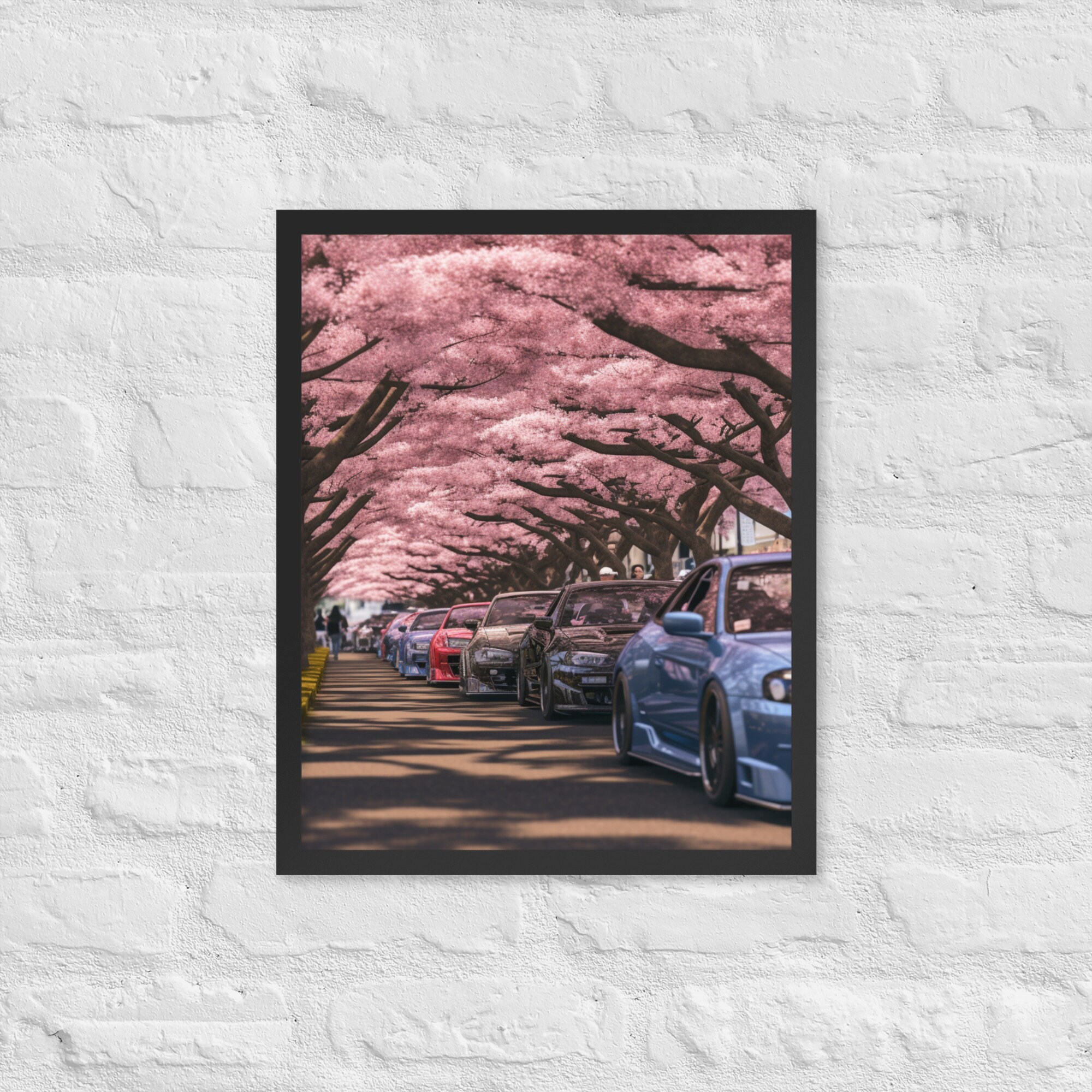 Japan Car Scene Digital Printable Art Design, Instant Digital Download ...