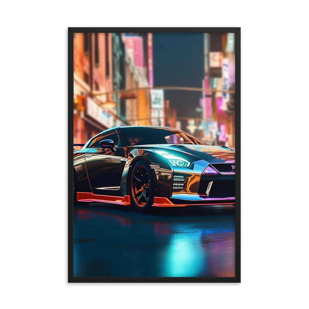 Nissan GTR R35 Digital Art Print Instant Digital Download - Etsy