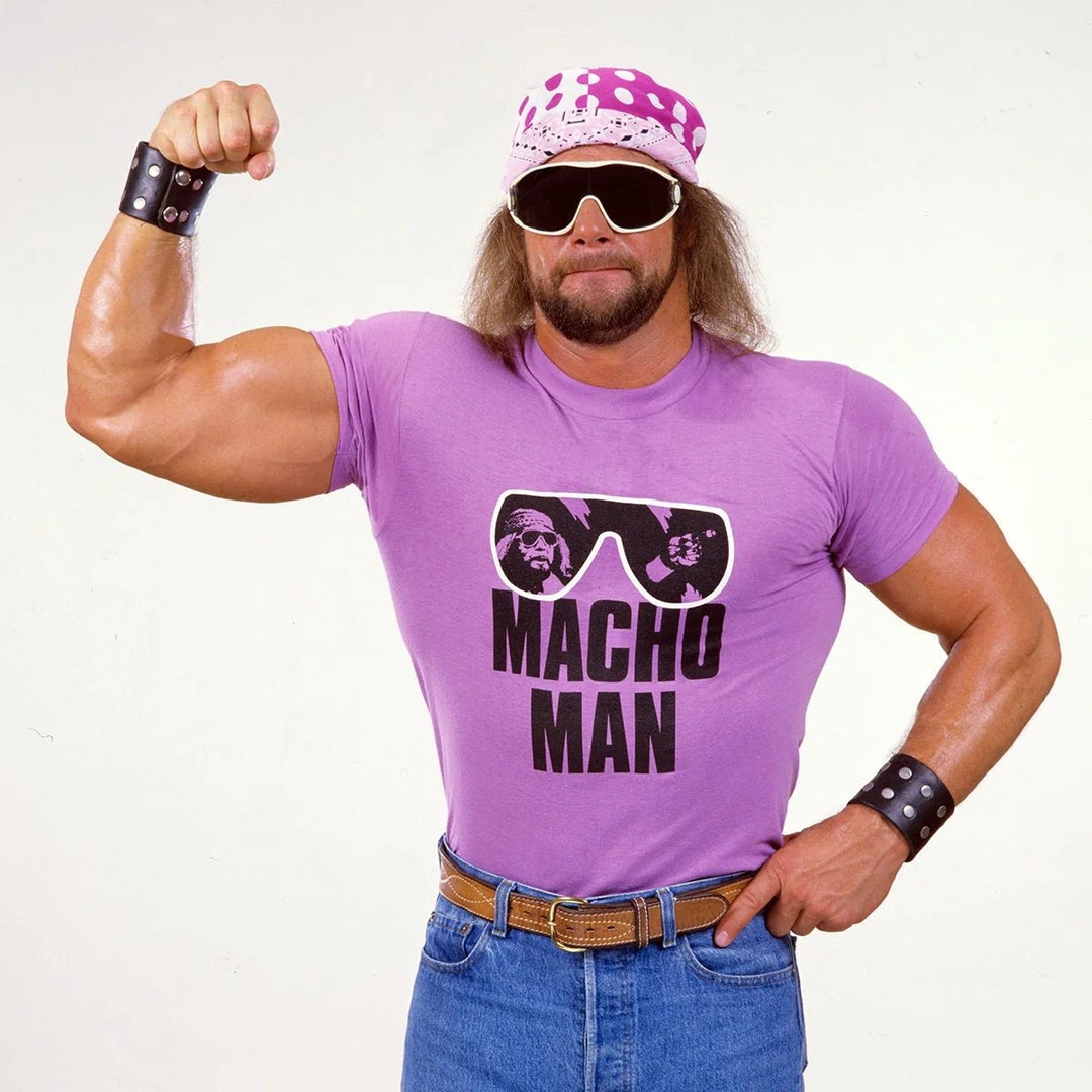 Macho Man Randy Savage T-shirt and A Free Digital Gift - Etsy