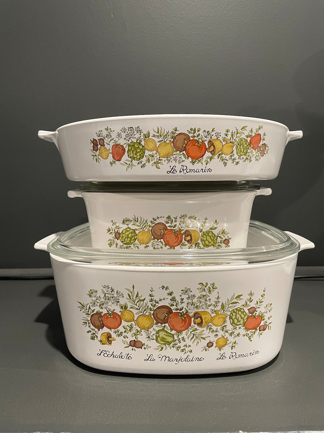 Vintage Corningware Collectable X 3 - Etsy