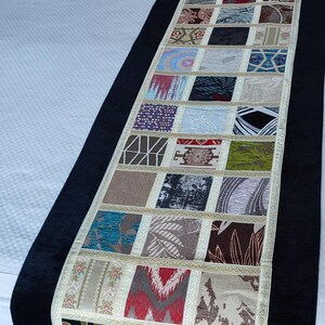 Handmade Bed Runner,patchwork Pattern Black Color 20/78"inches,modern ...