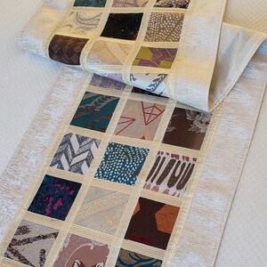 Handmade Bed Runner,patchwork Pattern Beige Color 20/78"inches,modern ...