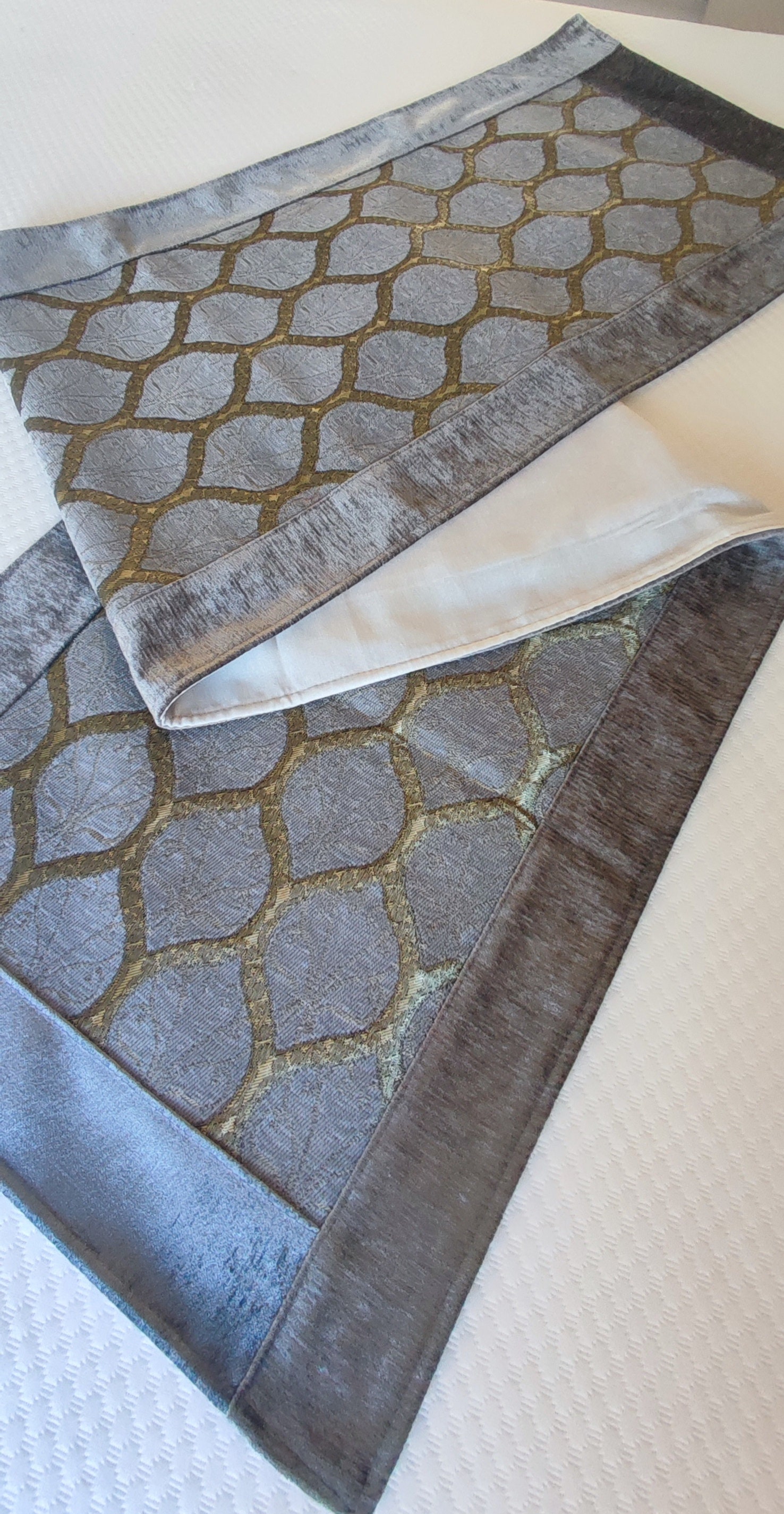 Handmade Bed Runner Modern Pattern Gray Color 20/78 Inches,turkish ...