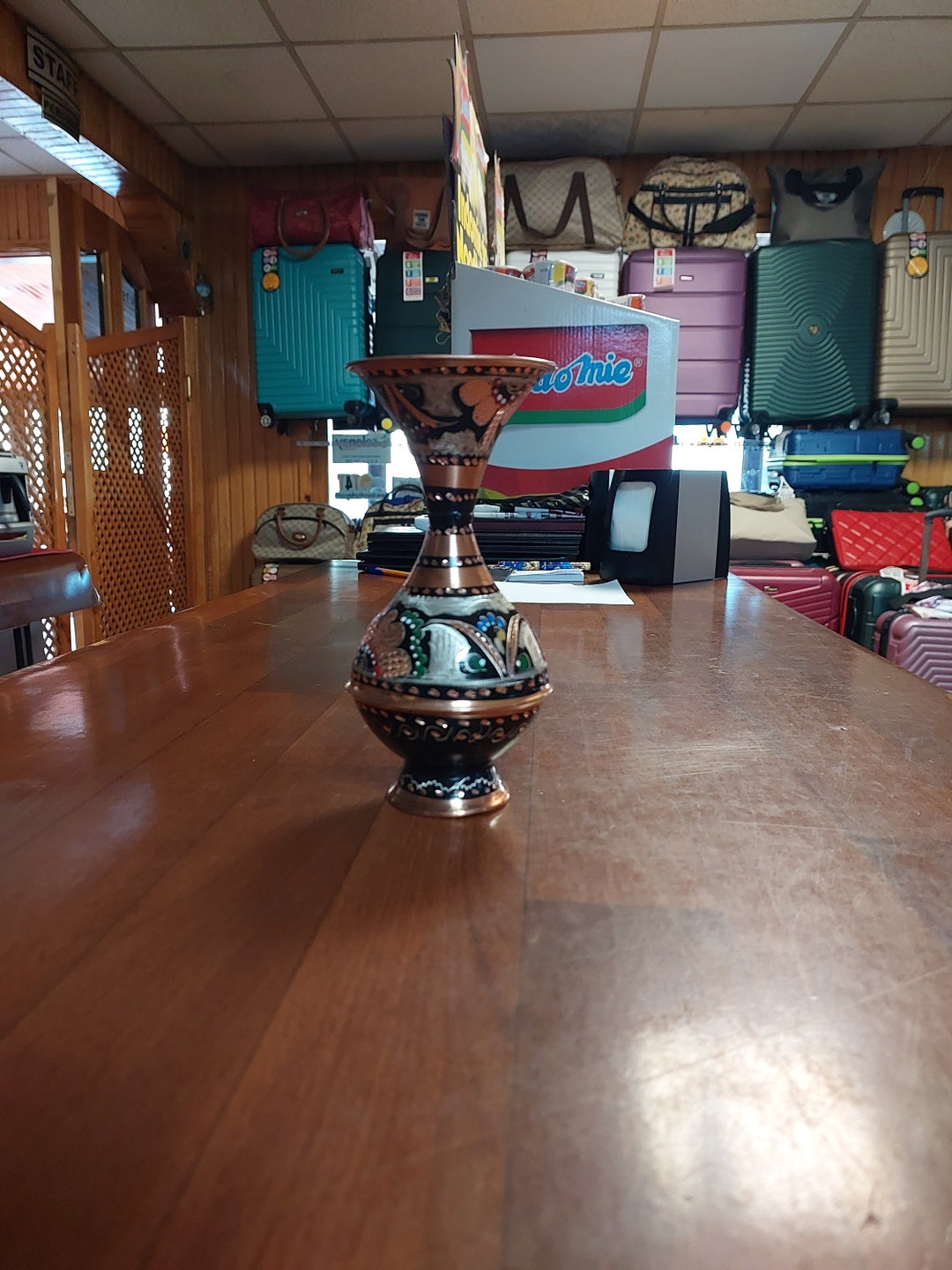 Handmade Copper Vase Decoration - Etsy