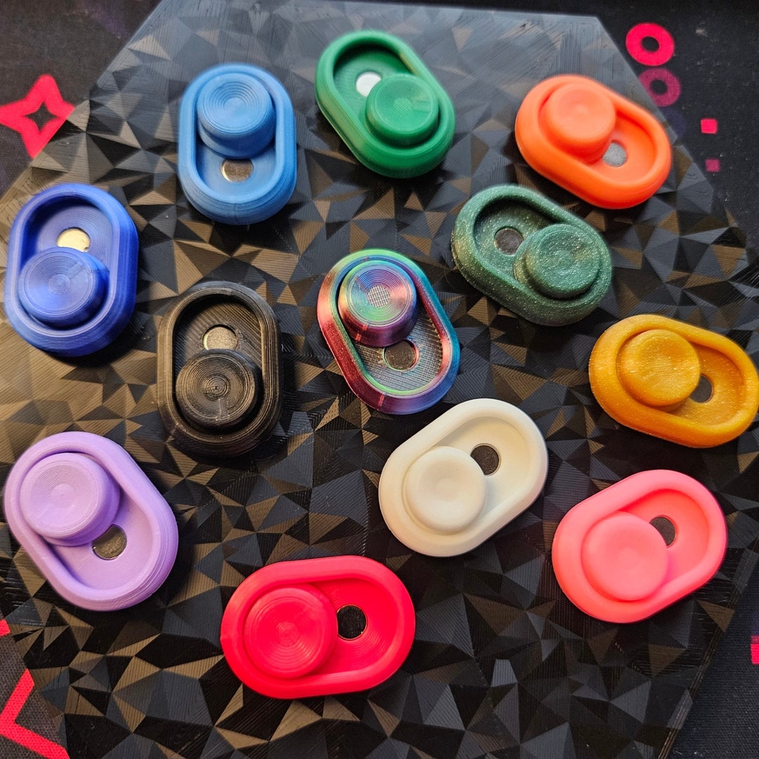 Magnetic Sliding Fidget Toy | Choose Your Own Color | Switch Fidget - Etsy
